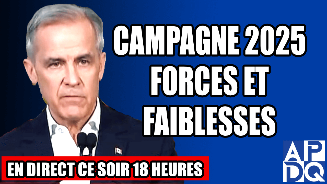 Campagne électorale 2025 : forces et faiblesses - 31 mars 2025